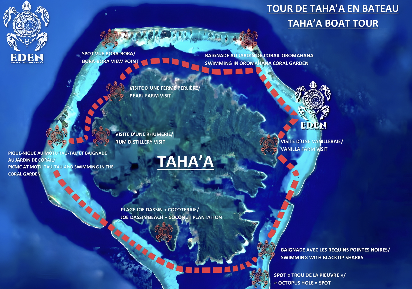 Tour de Taha’a - Eden-TAHAA